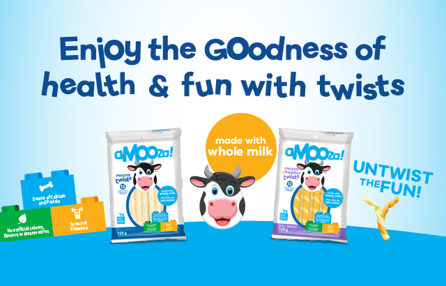 aMOOza! Twists | Good-to-go, on-the-go